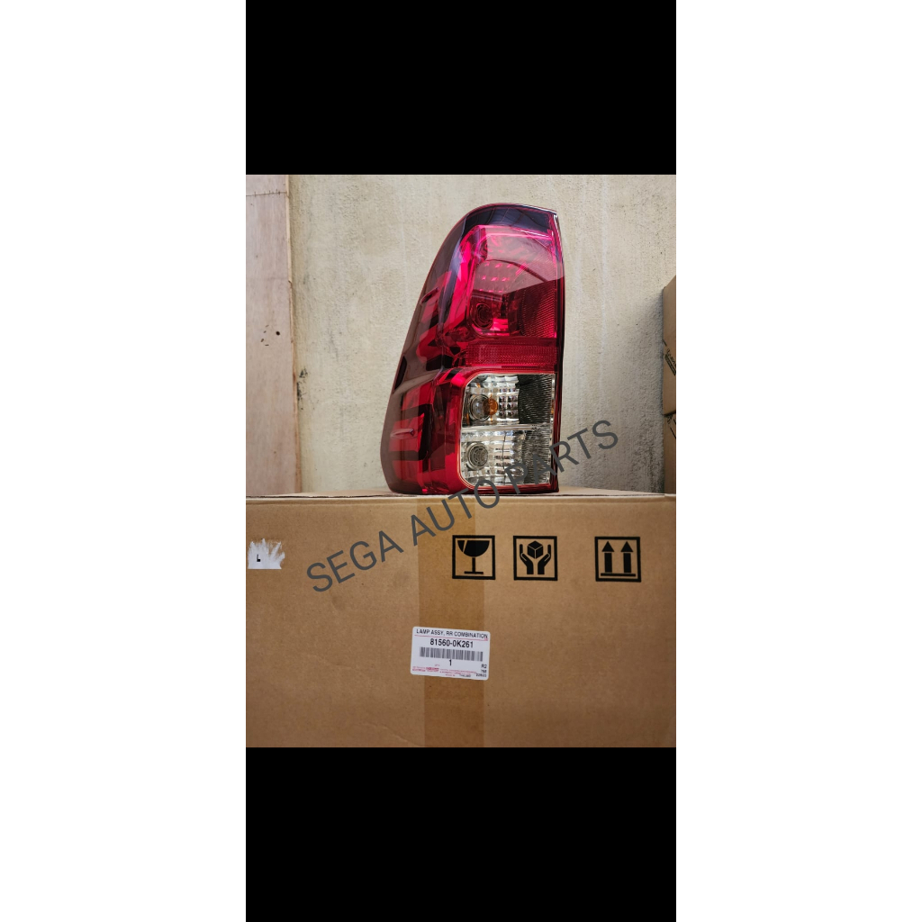 100% ORIGINAL TOYOTA HILUX REVO GUN125 GUN126 TAIL LAMP ASSEMBLY ...