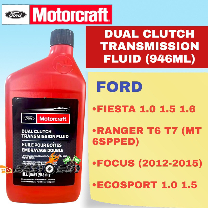 ORIGINAL FORD MOTORCRAFT DUAL CLUTCH TRANSMISSION FLUID DCT - FORD ...