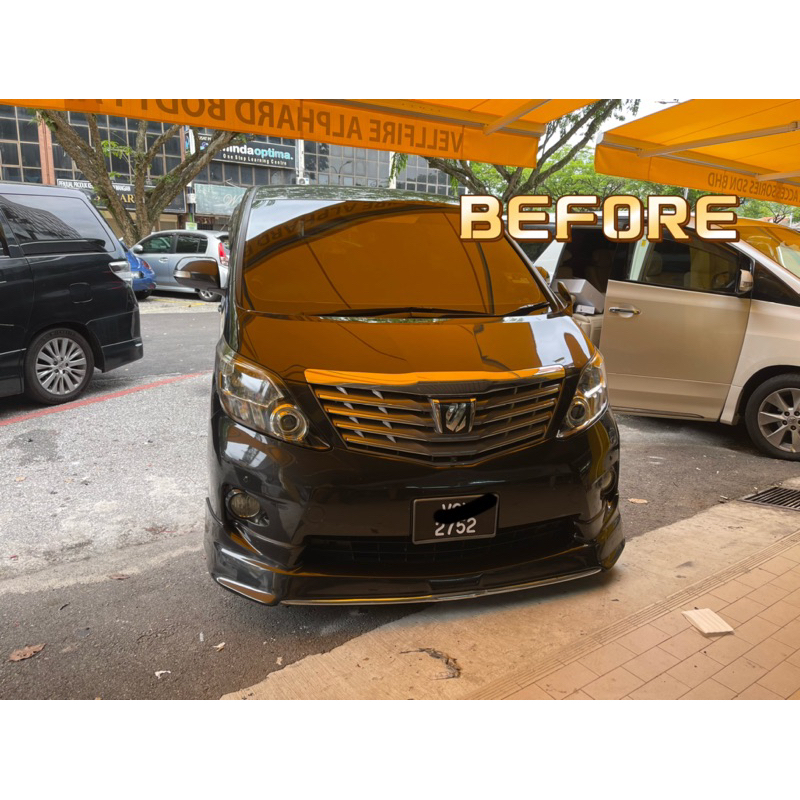 ALPHARD 08-14 CONVERT 2020 FACELIFT BUMPER SET | Shopee Malaysia