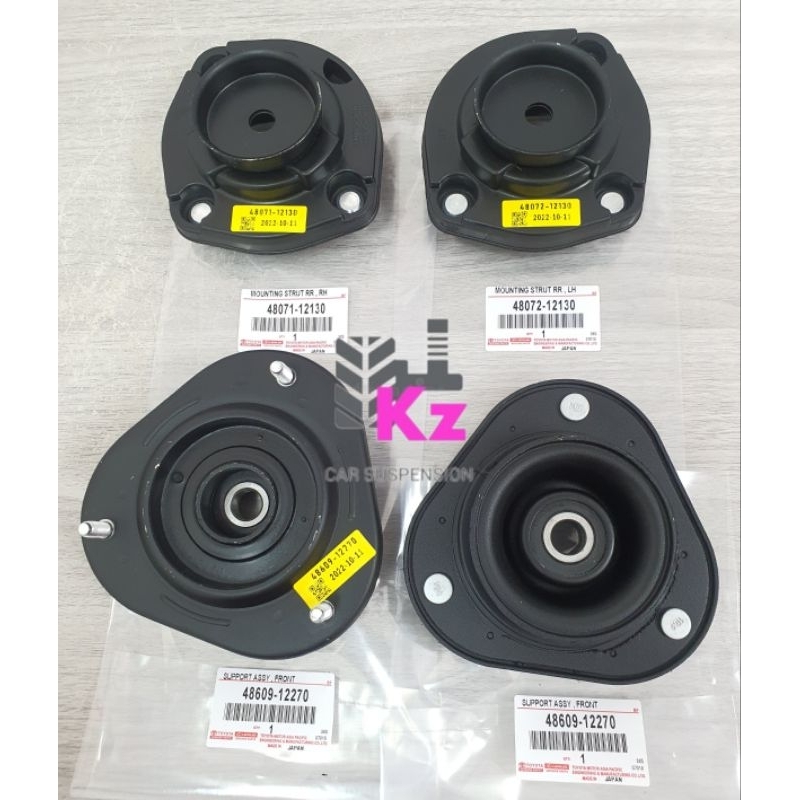 TOYOTA COROLLA AE92 AE101 AE111 EE111 - 4 IN 1 SET - FRONT/ REAR ABSORBER MOUNTING | Shopee Malaysia