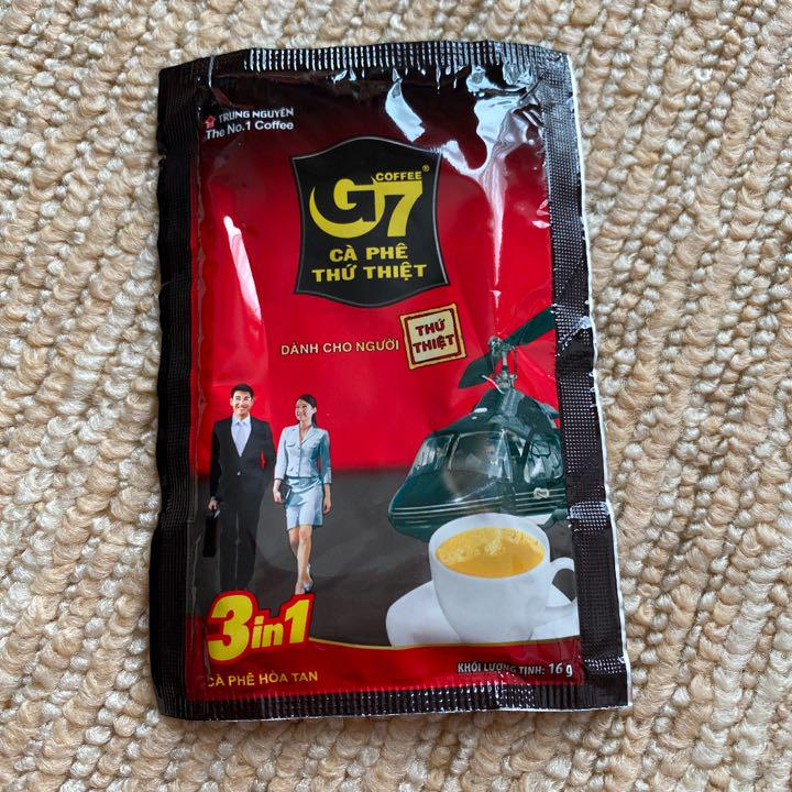 G7 3 in 1 Instant Vietnam Coffee 16g x 1 sachet | Shopee Malaysia