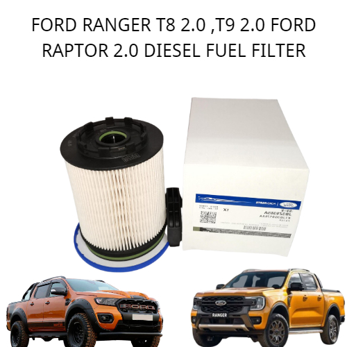 FORD RANGER T8 2.0 ,T9 2.0 FORD RAPTOR 2.0 DIESEL FUEL FILTER | Shopee ...