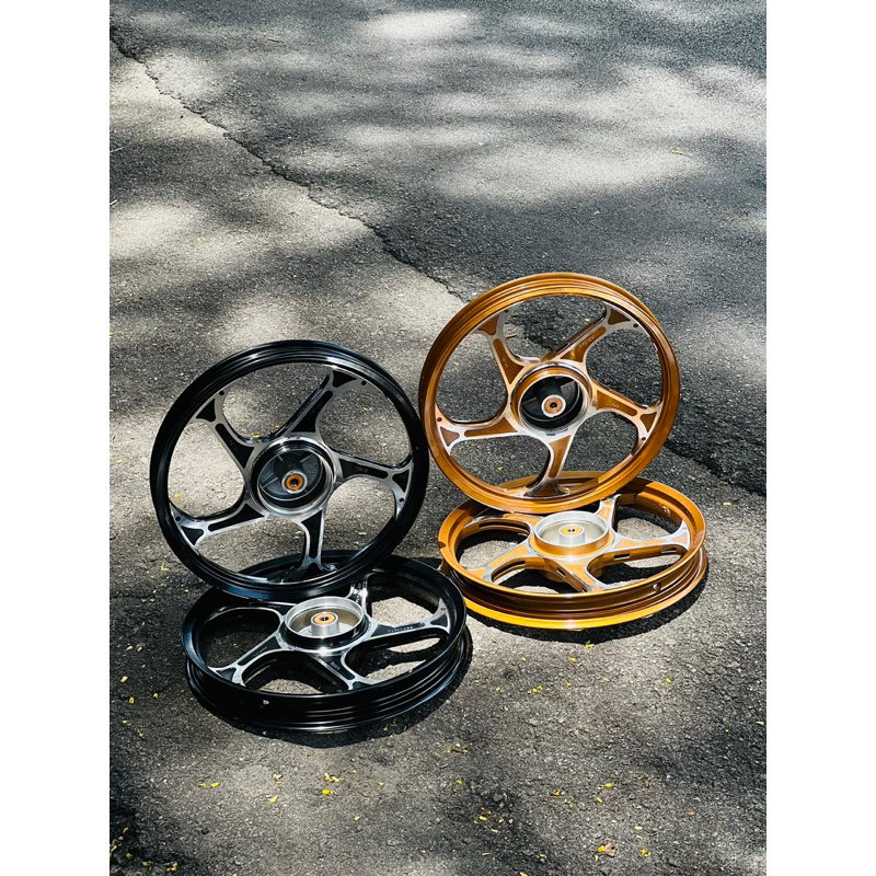 688 Rims Honda Wave100 EX5 Dream 5Batang 1.6/1.85*17 Sport Rim Plug And ...