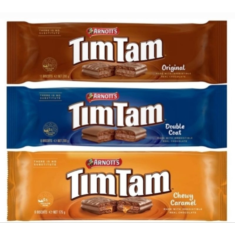 Arnolds Tim Tam Chocolate (200g/175g) Original / Double Coat / Chewy ...