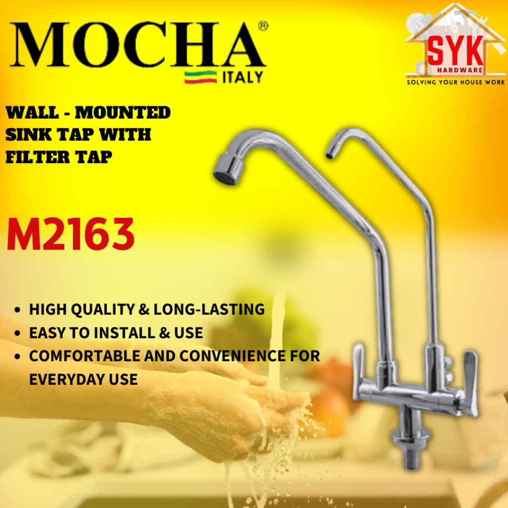 SYK Mocha M2163 Pillar Mounted Sink Tap Stainless Steel Filter Tap ...