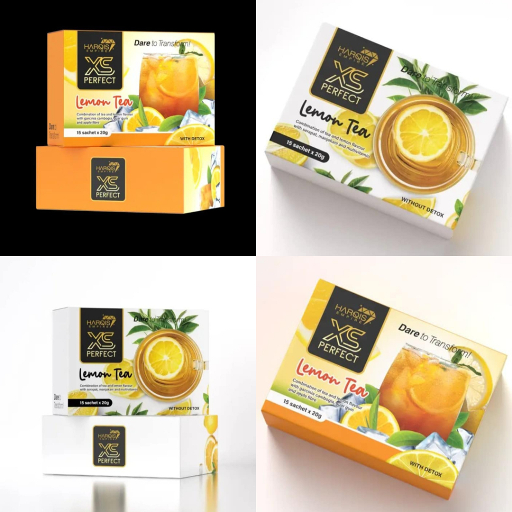 XS Perfect Lemon Tea / Harqis Empire XS Detox, Slimming & Weight Loss ...