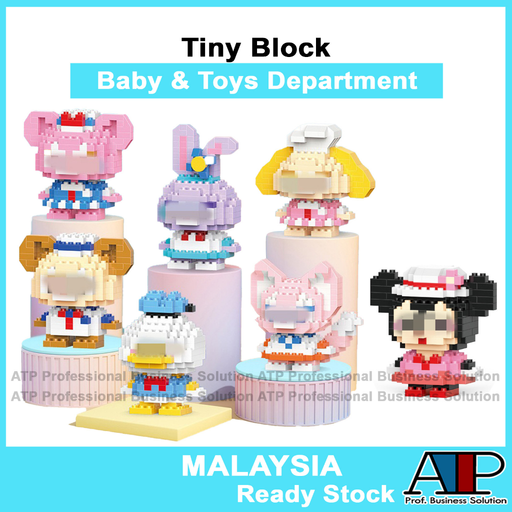 Toy🪅 Mini Tiny Block DIY Character Cute Blocks Model Building Blocks Nano block Cartoon Toy＃积木＃ ...