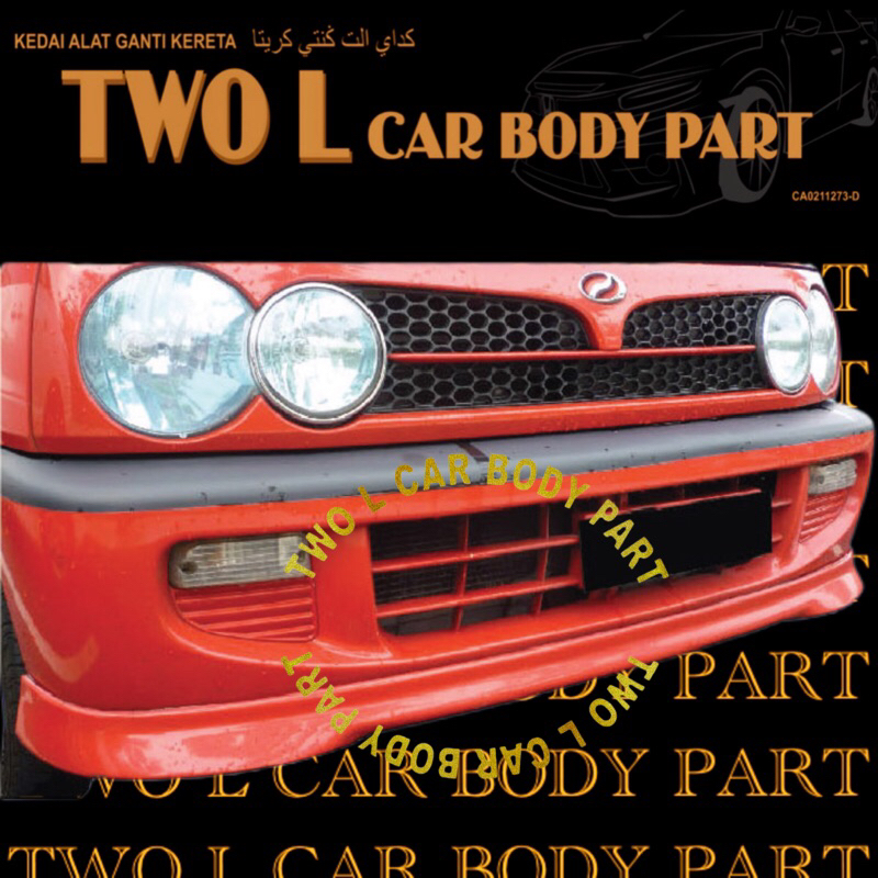 Perodua Kenari OE bodykit skirt fibre material | Shopee Malaysia