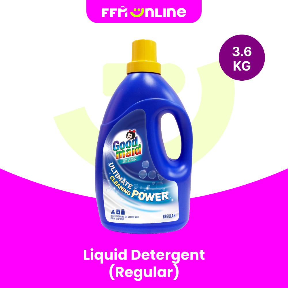 Goodmaid Concentrated Liquid Detergent - Regular (3.6kg) | Shopee Malaysia