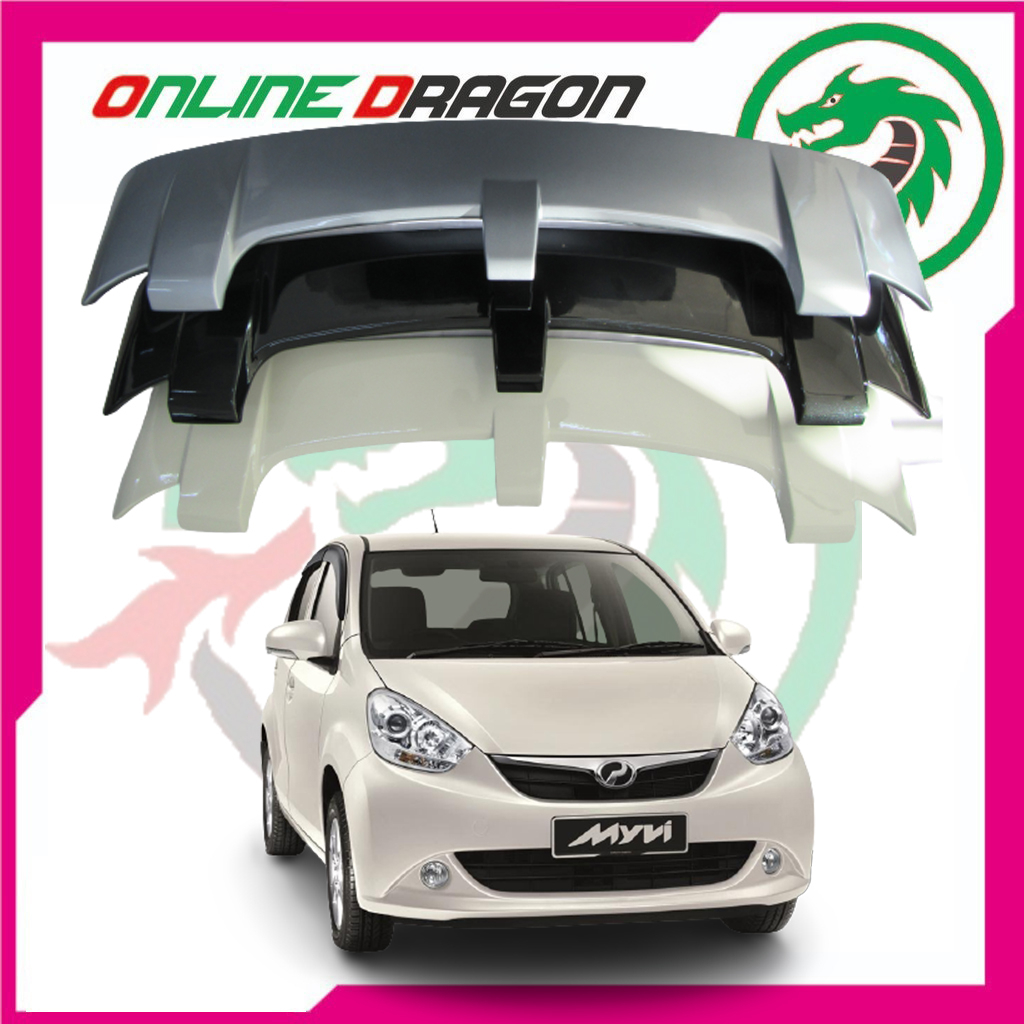 ABS Rear Spoiler MYVI LAGI BEST SE 2011 2012 2013 2014 2015 2016 2017 ...