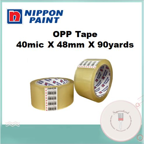 Nippon OPP Tape 48mm | High Quality Tape for Packaging | Clear ...