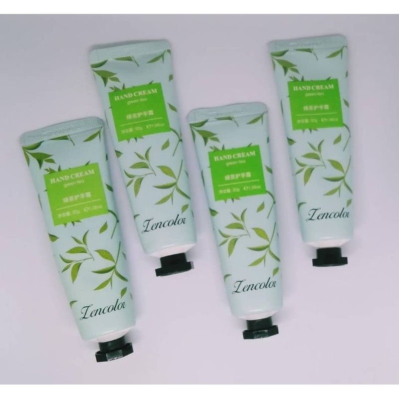 Hand Cream Plant Extract Green Tea Moisture Hand Cream Perfume 30g Krim ...