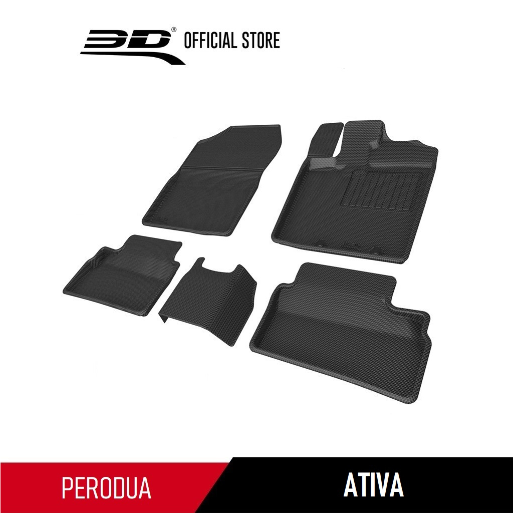 3D KAGU Car Mat Perodua Ativa (2021 - Present) | Shopee Malaysia