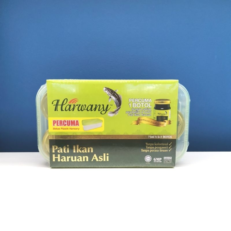 HARWANY PATI IKAN HARUAN (ASLI & GAMAT) 75ml X 6 +1 BOTOL | Shopee Malaysia