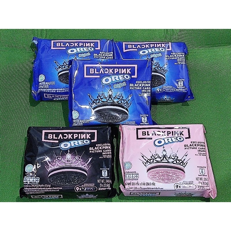 Oreo x Blackpink (Black & Pink) oreo biscuit | Shopee Malaysia