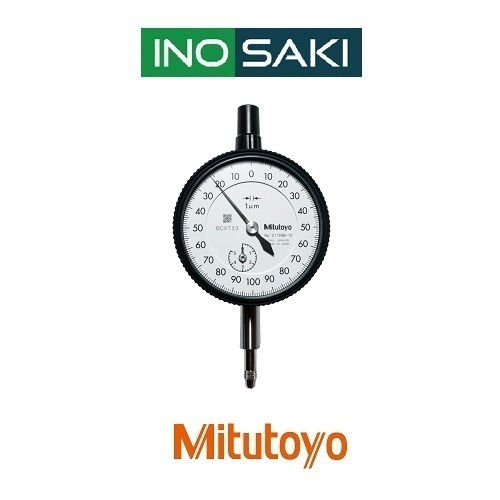 Mitutoyo Dial Gauge, Lug Back, ISO Type Jeweled Bearing, 5mm, 0,001mm ...