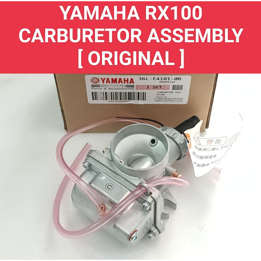 YAMAHA RX100 [ ORIGINAL ] CARBURETOR ASSEMBLY | Shopee Malaysia