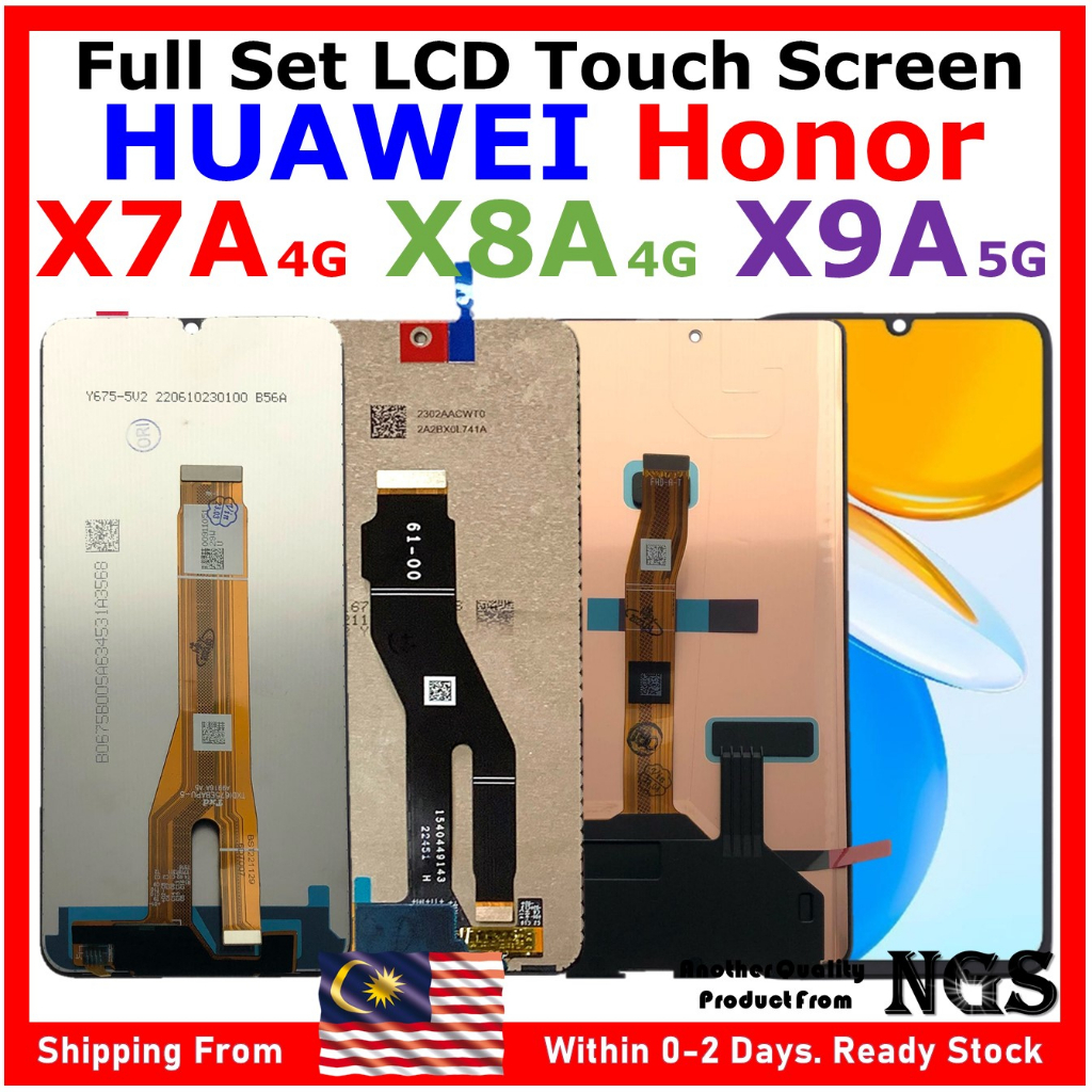 ORl NGS Brand Full Set LCD Touch Screen Compatible For HUAWEI Honor X7A ...