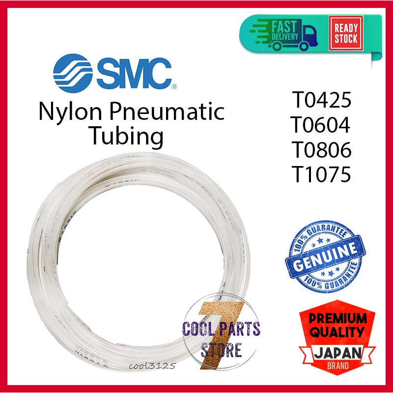 Japan SMC Nylon Pneumatic Tubing 4mm 6mm 8mm 10mm Air Tube Hose Pipe ...