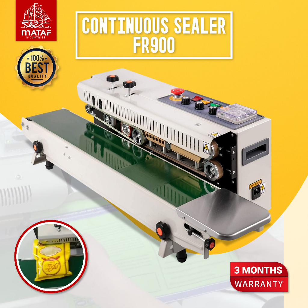 MATAF FR900 Semi Auto Continuous Sealing Machine | Shopee Malaysia