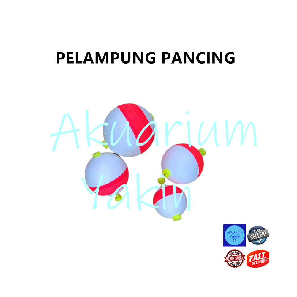 4077 PELAMPUNG PANCING BULAT IFIXH FOAM ROUND FLOAT SPYROFOAM | Shopee ...