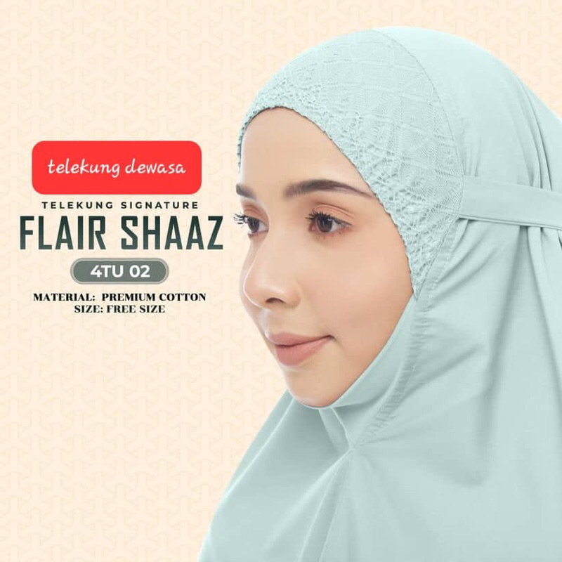 🔥HOT ITEM🔥Telekung Dewasa Signature Flair Shaaz - FREE Woven bag 🔥 | Shopee Malaysia