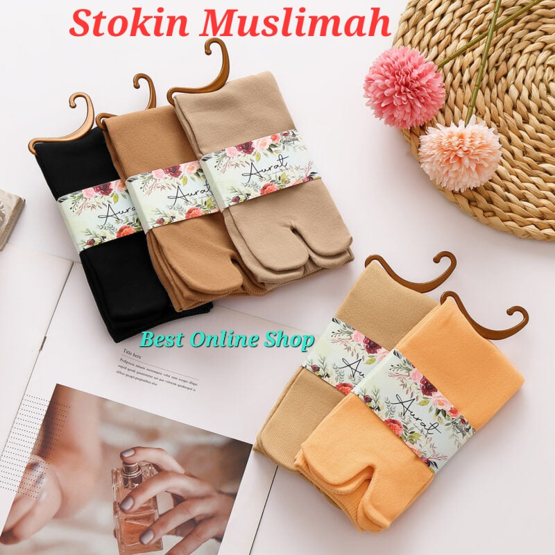 Stokin SOKA Berjari Stokin MUSLIMAH JEJARI Stocking Muslimah Cotton ...
