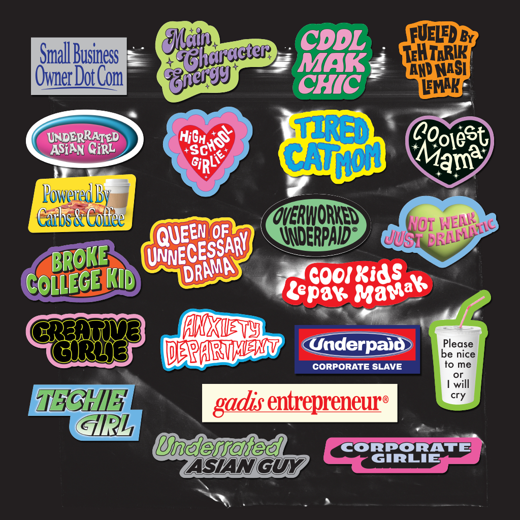Cool Vinyl Stickers Waterproof For Laptop Water Bottle Phone Case ...