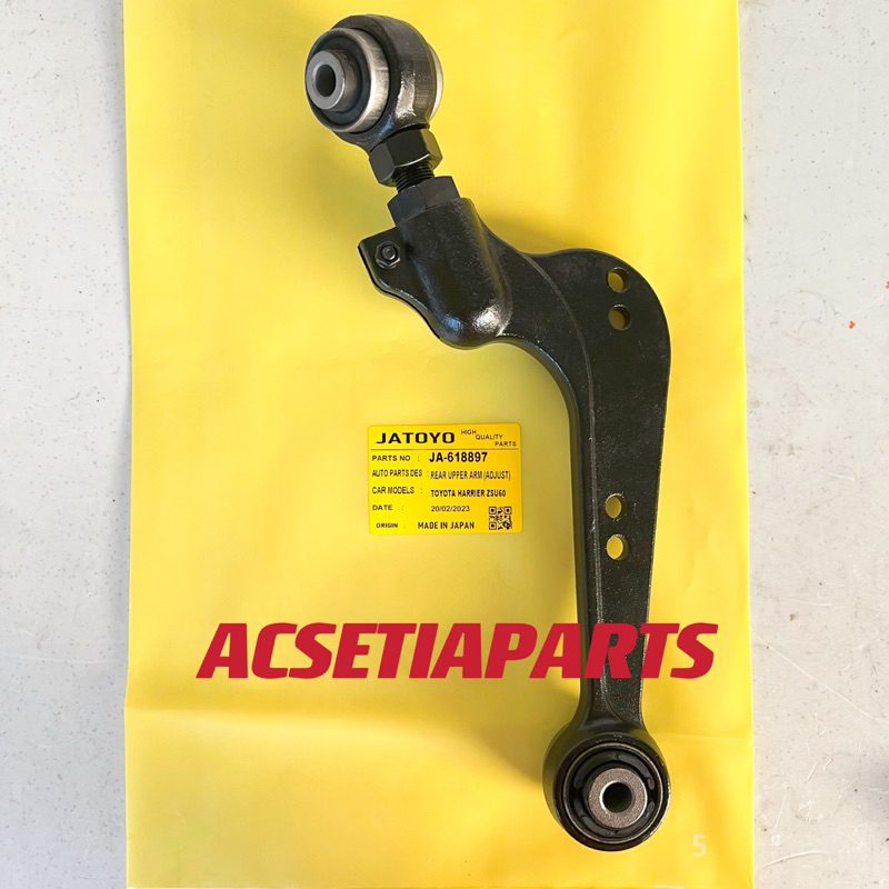 RACING ADJUST TOYOTA HARRIER ZSU60 ASU60 REAR UPPER ARM （JAPAN GENUINE ...