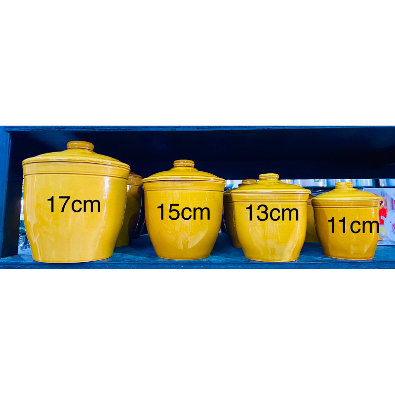 Salt Pot / Pasu Garam / Tembikar Bekas Garam Tanah Liat | Shopee Malaysia