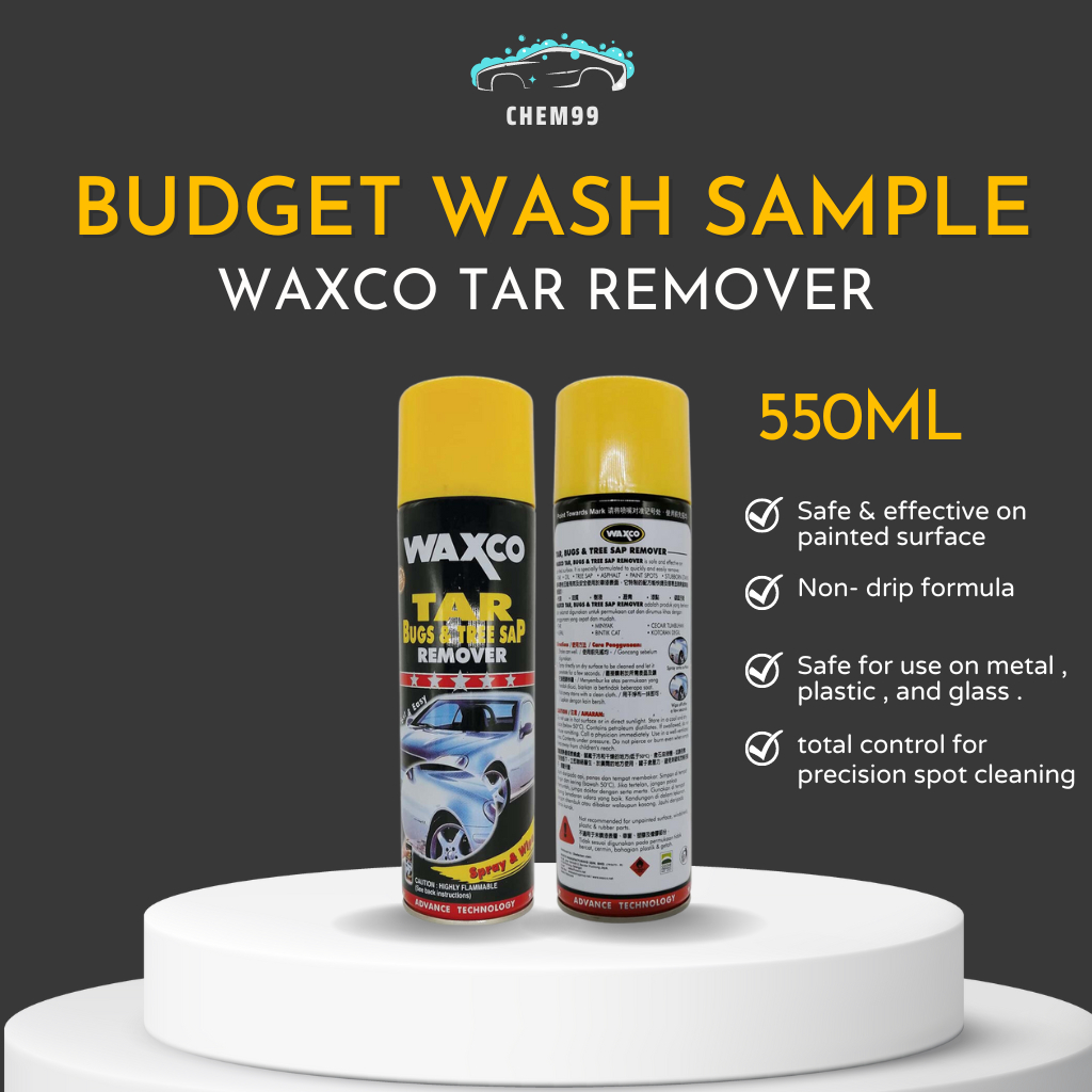 Waxco Tar Remover Bugs & Tree Sap Paint Spot | Shopee Malaysia