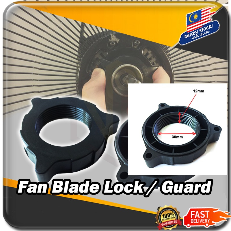 Universal Fan Blade Guard Fan Lock Bilah Kipas Fan Knob Fan Nut Spinner ...