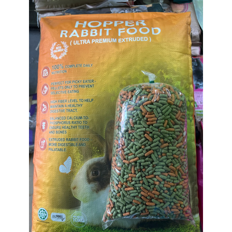 1KG REPACK I-BUNNY HOPPER RABBIT DRY FOOD | Shopee Malaysia
