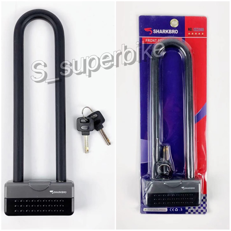 HEAVY DUTY MOTORCYCLE FORK LOCK MODEL SOLCAR DESIGN TONYON TY-339 HEAVY ...