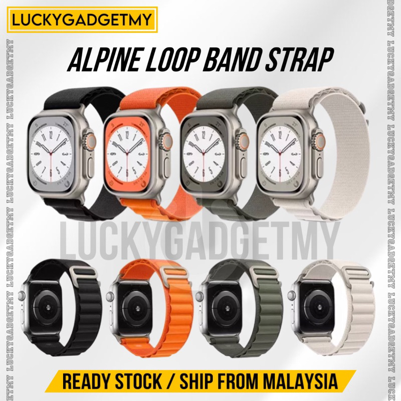 Alpine Loop Band Strap AppIe Watch Ultra 49mm 45mm 44mm 42m 41mm 40mm ...