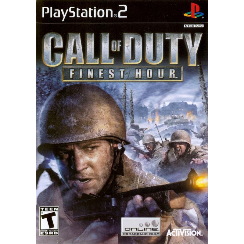 Ps2 Call Of Duty Finest Hour | Shopee Malaysia