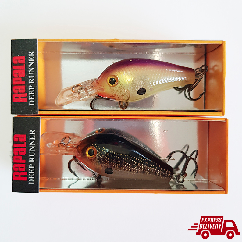 Rapala Glass Fat Rap 5cm Fishing Lure Set | Shopee Malaysia