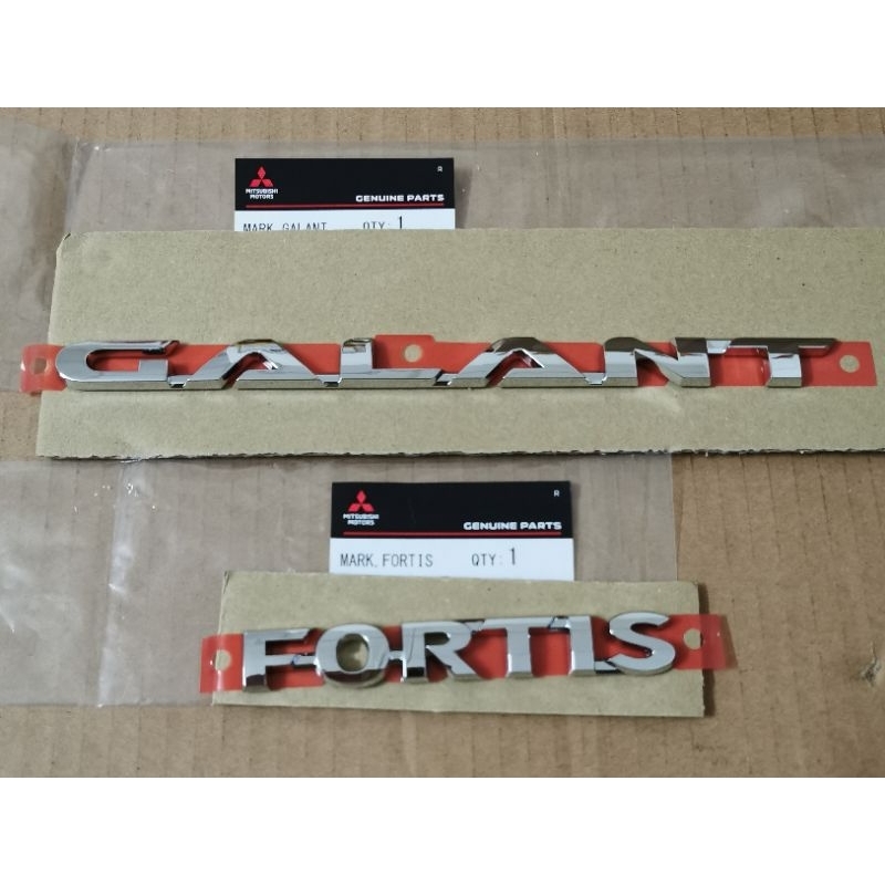 Galant Fortis emblem logo - Mitsubishi lancer/proton inspira | Shopee ...