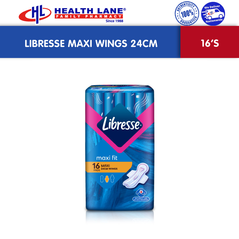 Libresse Maxi Wings (24cm x 16's) | Shopee Malaysia