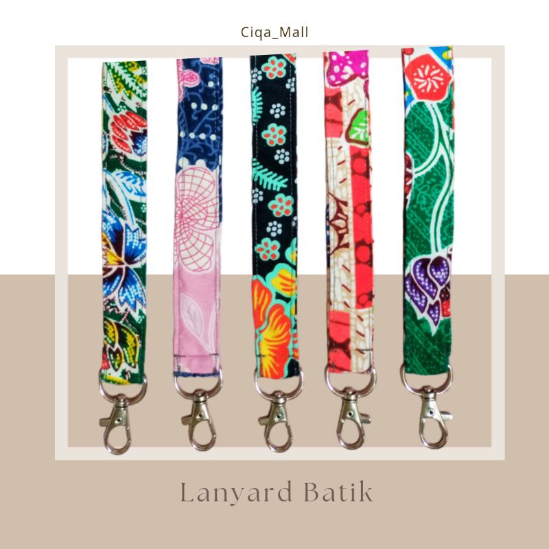 Lanyard Batik Handmade Murah comel freegift doorgift souvenir corporate ...