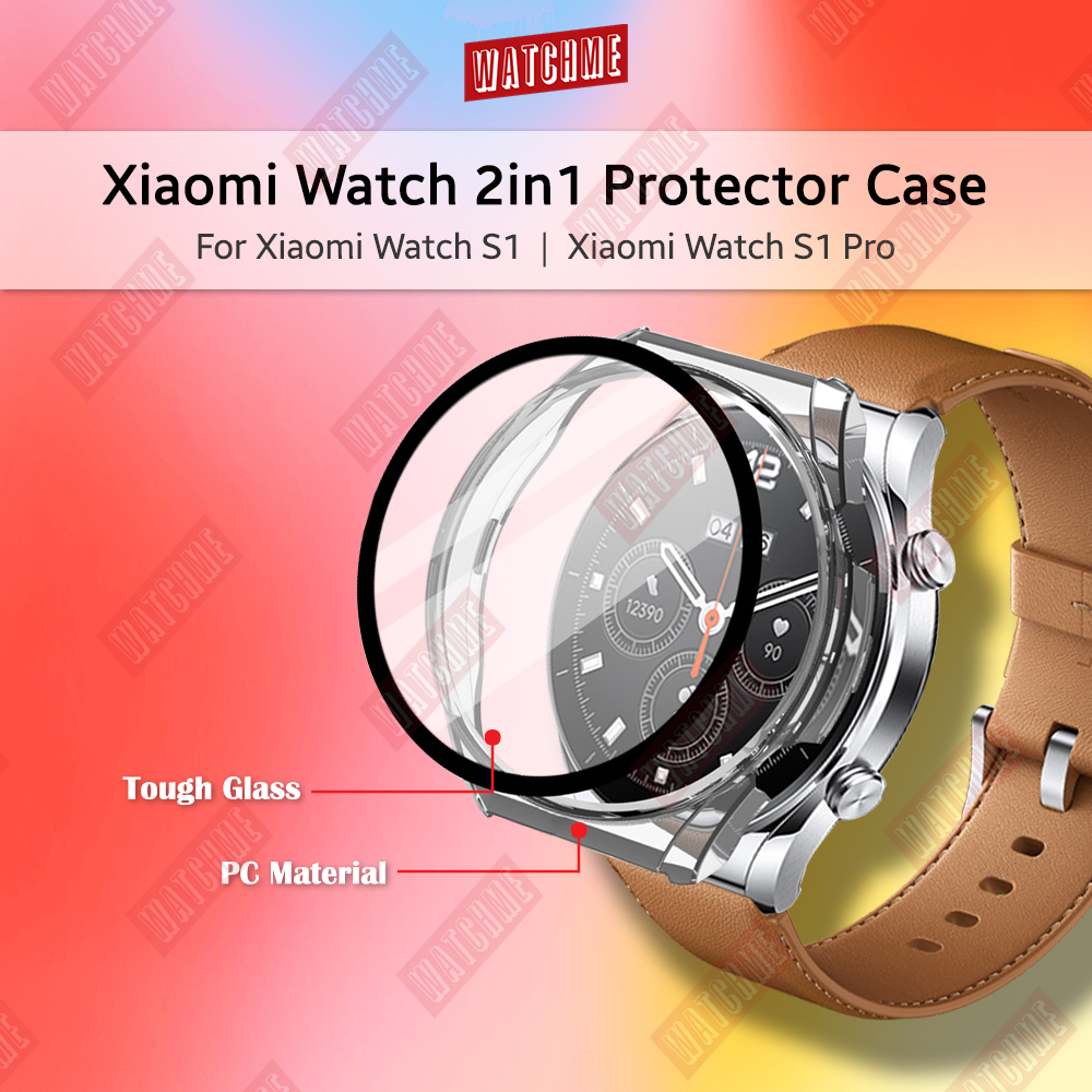 Xiaomi Watch S1, S1 Pro Protector Case, 2in1 Hard Casing With Screen ...
