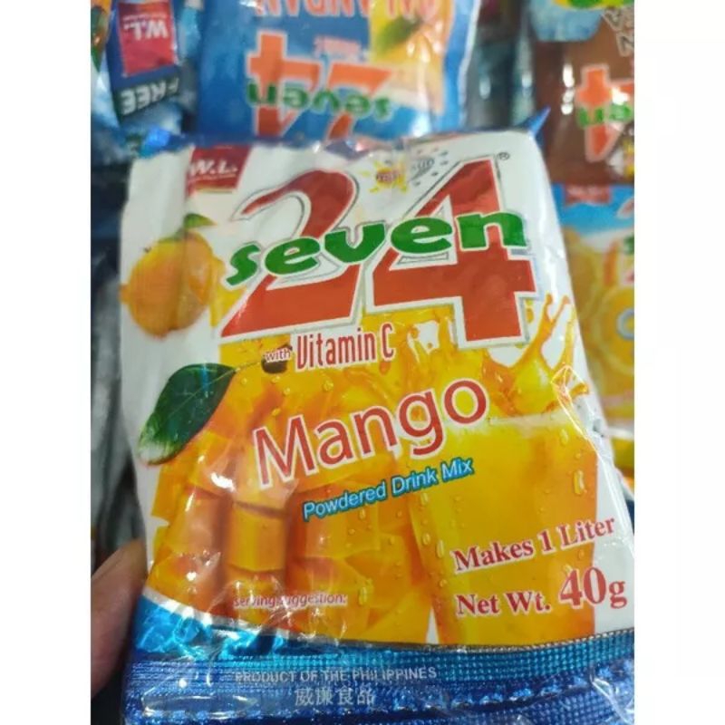24/7 Juice Mango (20s x 40g) | Shopee Malaysia