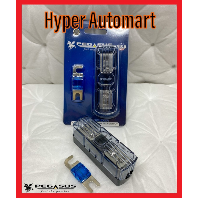 Pegasus Car Audio High Performance 60A Fuse Holder Box (PGFH 1104-1 ...