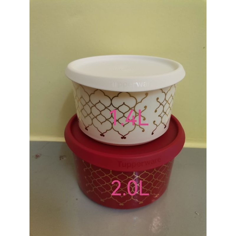 Tupperware Limited Edition 1.4L/2.0L (2) | Shopee Malaysia
