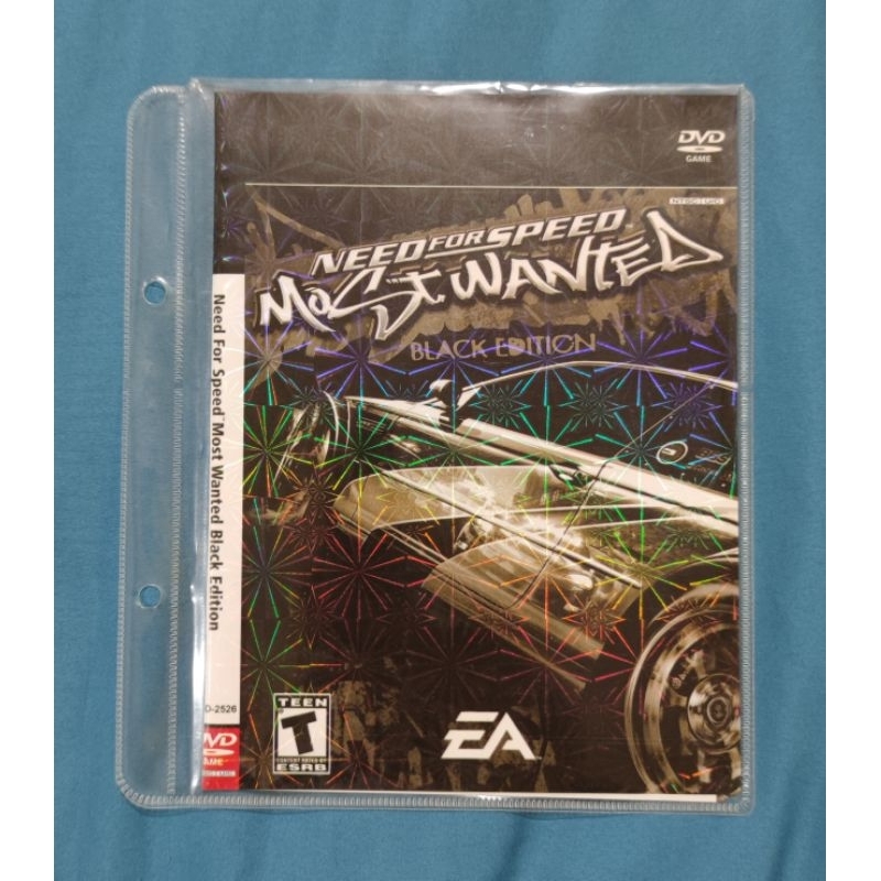 (PS2 CD DVD GAME) Need for Speed Most Wanted (Black Edition) | Shopee ...