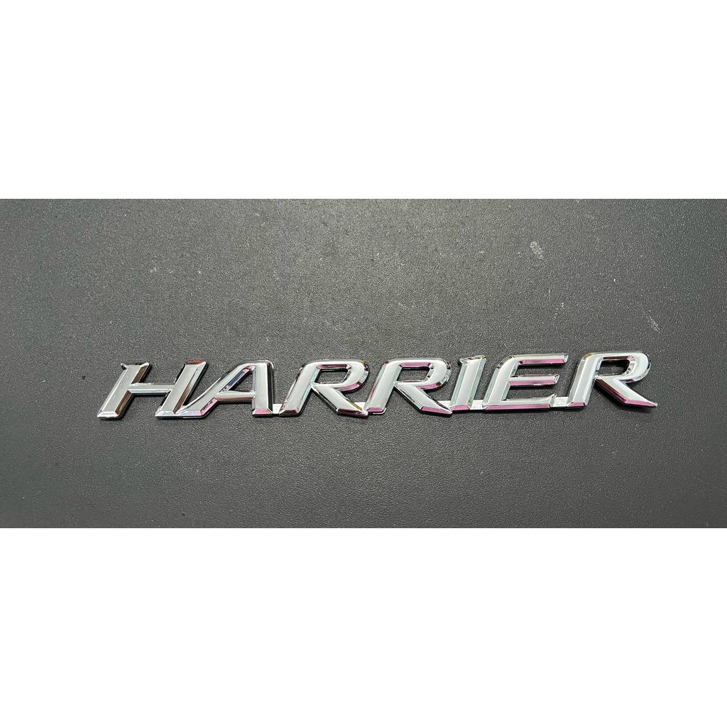 Toyota Harrier Rear Bonnet Wording Emblem Logo Badge | Shopee Malaysia