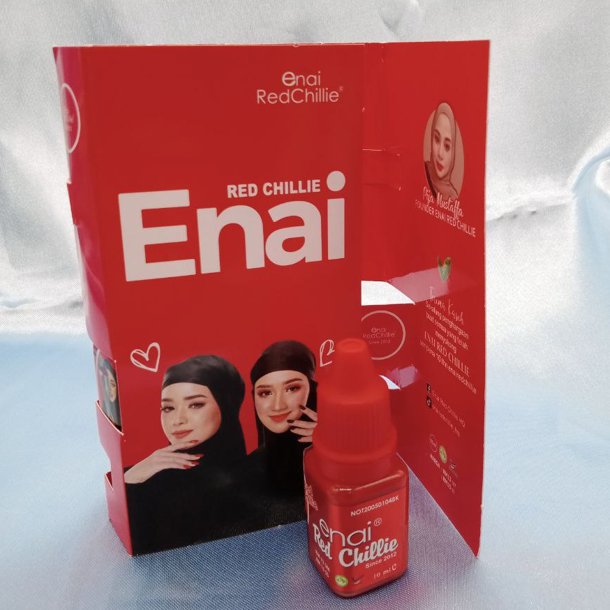 ENAI RED CHILLIE / ENAI DOLLY MAROON **100% ORIGINAL WITH HOLOGRAM ...
