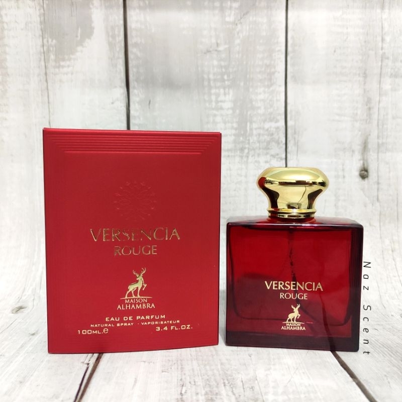 Versencia Rouge Maison Alhambra EDP Decant /Sample 5ml & 10ml (Dupe Ver ...