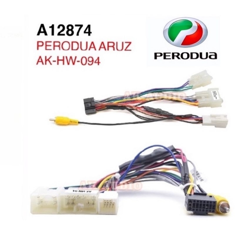 Perodua Myvi New Bezza Aruz Ativa Axia Advance Android Player OEM Power ...