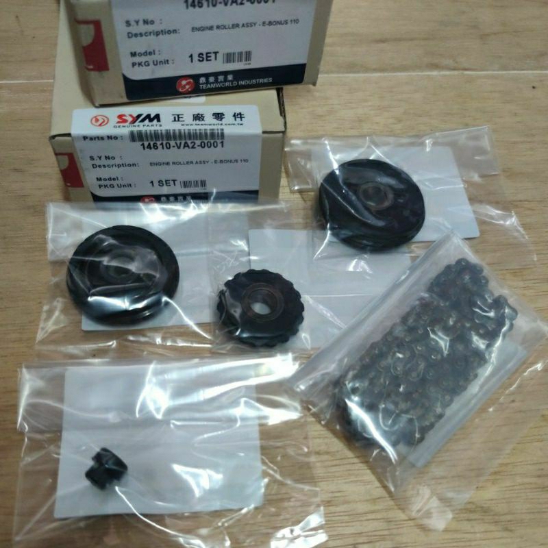 Timing Chain & Roller Set SYM E Bonus 110 | Shopee Malaysia